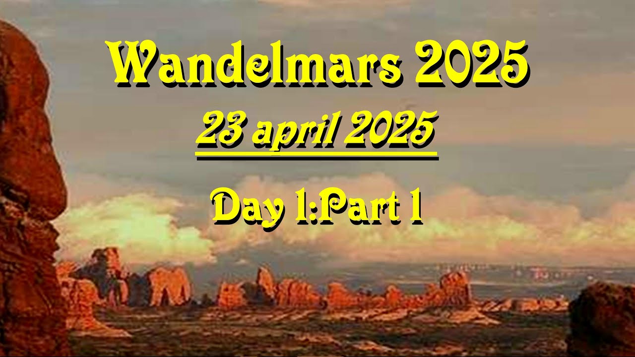 Wandel Mars Dag 1 - YouTube