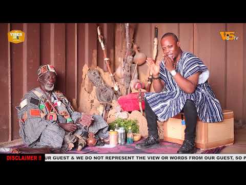 This Ghanaian spiritualist shows us how he uses a big trap to catch ev!l spirits.