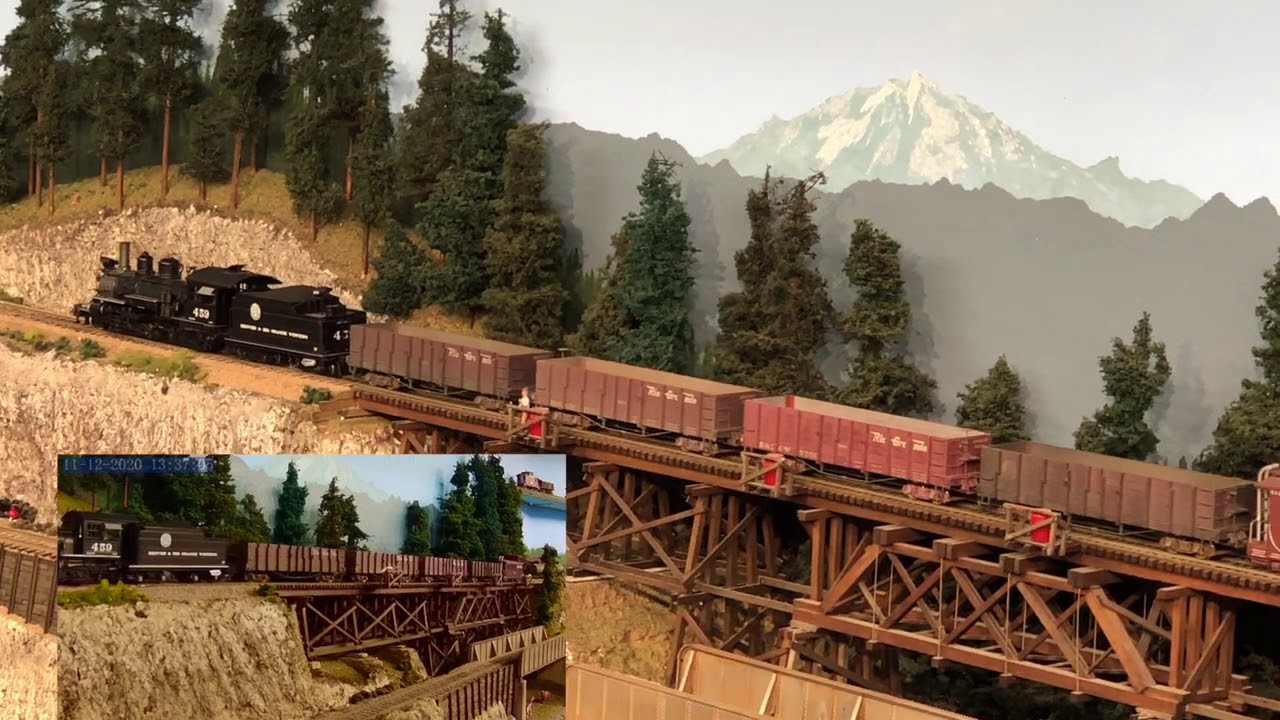 Part 4 - Switching a Narrow Gage Mine Run on the HO BN in 1973 - YouTube