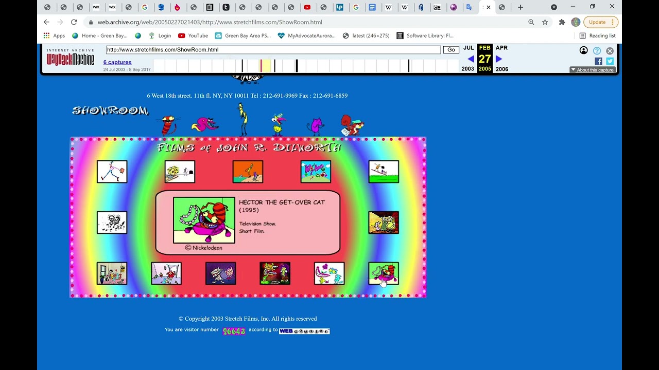 CGTVE Presents Website Walkthrough (2/2/2000) - YouTube