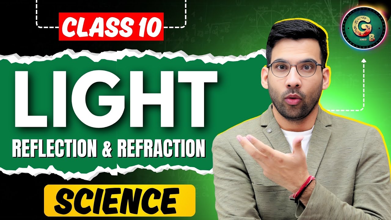 Light Reflection and Refraction Class 10 Oneshot || Class 10 light ...