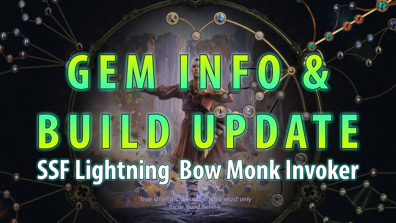 Gem Loadout / Build Mini Update - Path of Exile 2 - SSF Lightning Bow ...