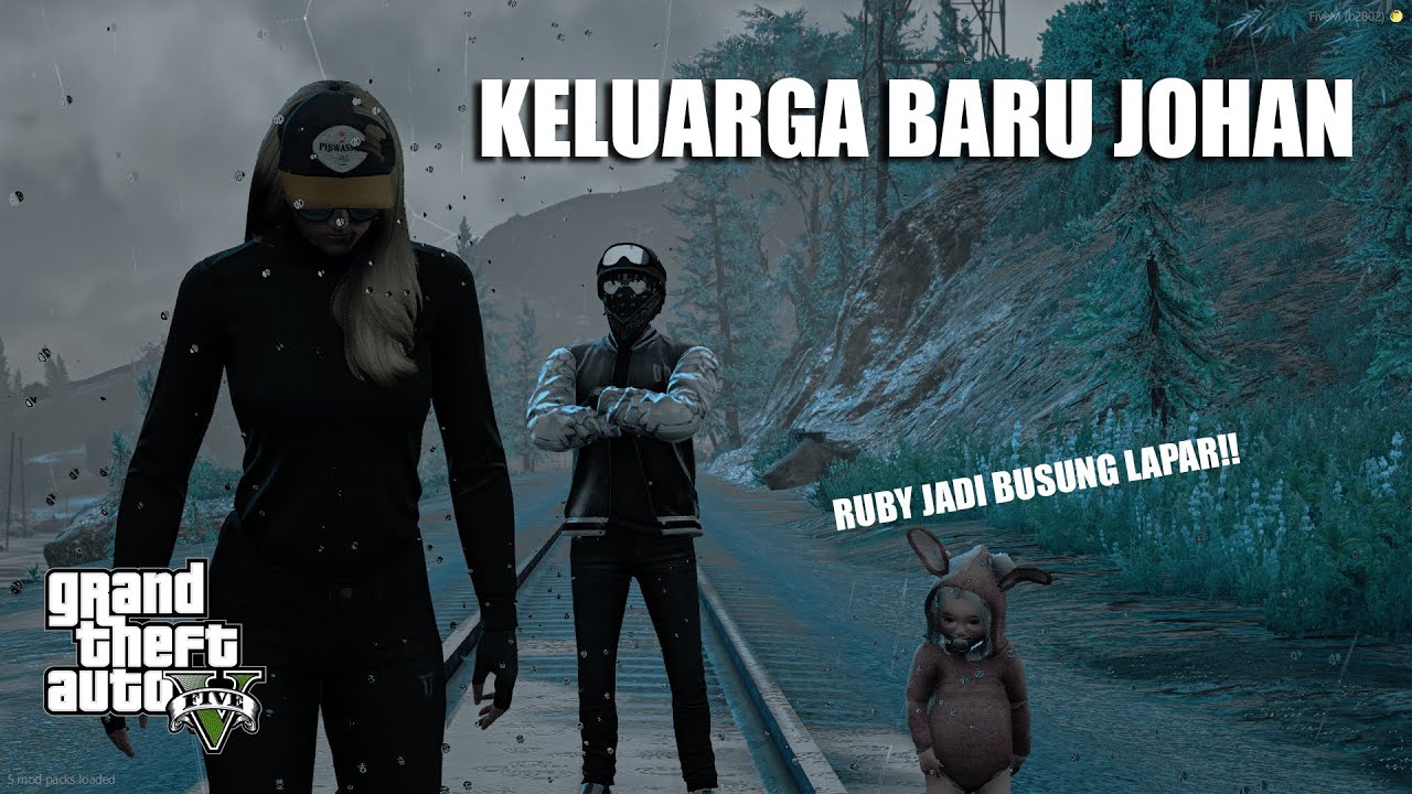HANCUR NYA KELUARGA KAMEK, RUBY PUN JADI BUSUNG LAPAR - GTA 5 ROLEPLAY ...