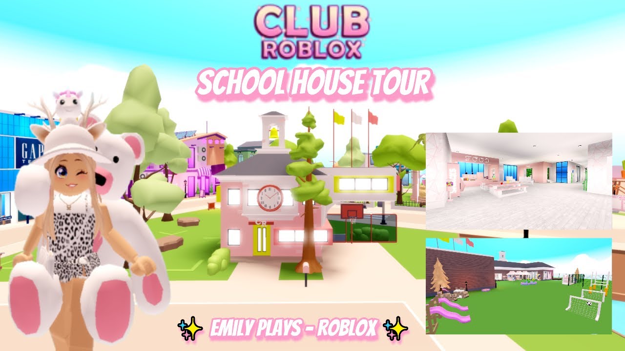 Club Roblox School House Tour - YouTube