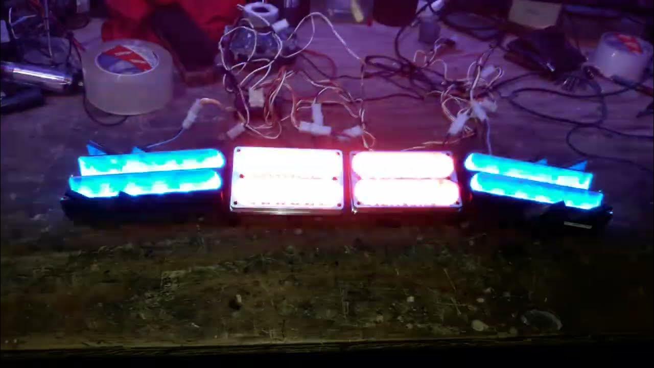 MODULOS DE LED WHELEN PARA TORRETA EDGE, COLORES ROJO Y AZUL - YouTube