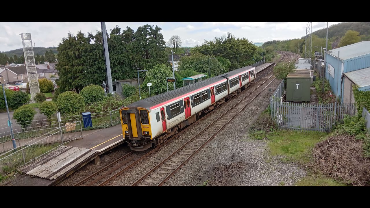 TfW Class 150 crossover at Pencoed 06/05/2023 - YouTube