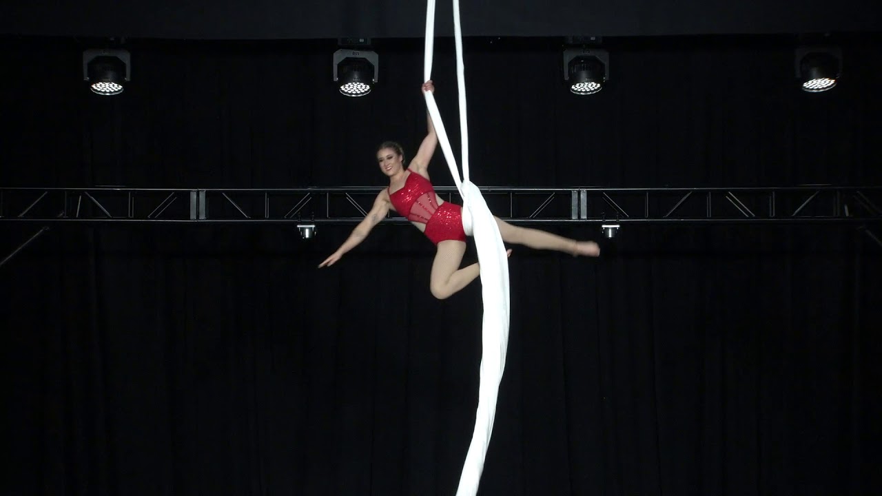 Kayla Steiner Aerialympics Silks All Star Second Place - YouTube