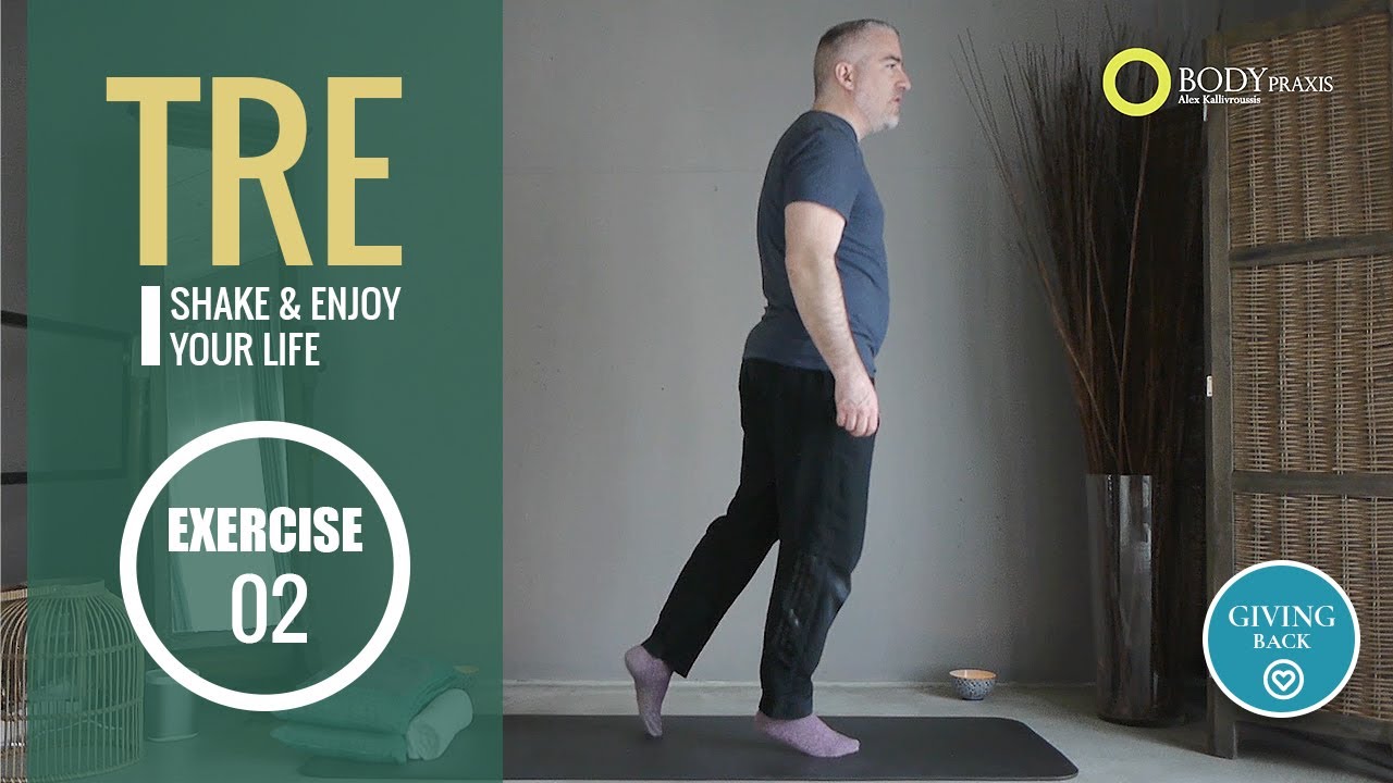 06. Learn tension release with TRE / Exercise 02 - YouTube