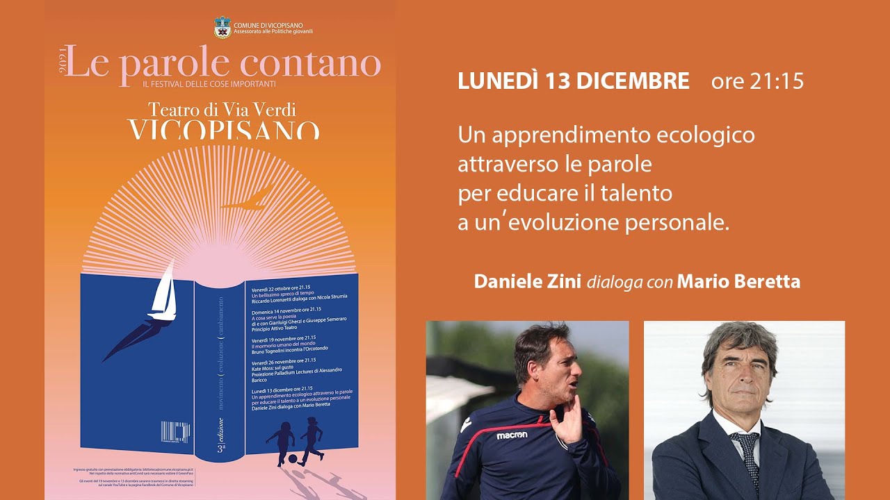 LE PAROLE CONTANO: Mister Daniele Zini dialoga con Mister Mario Beretta ...