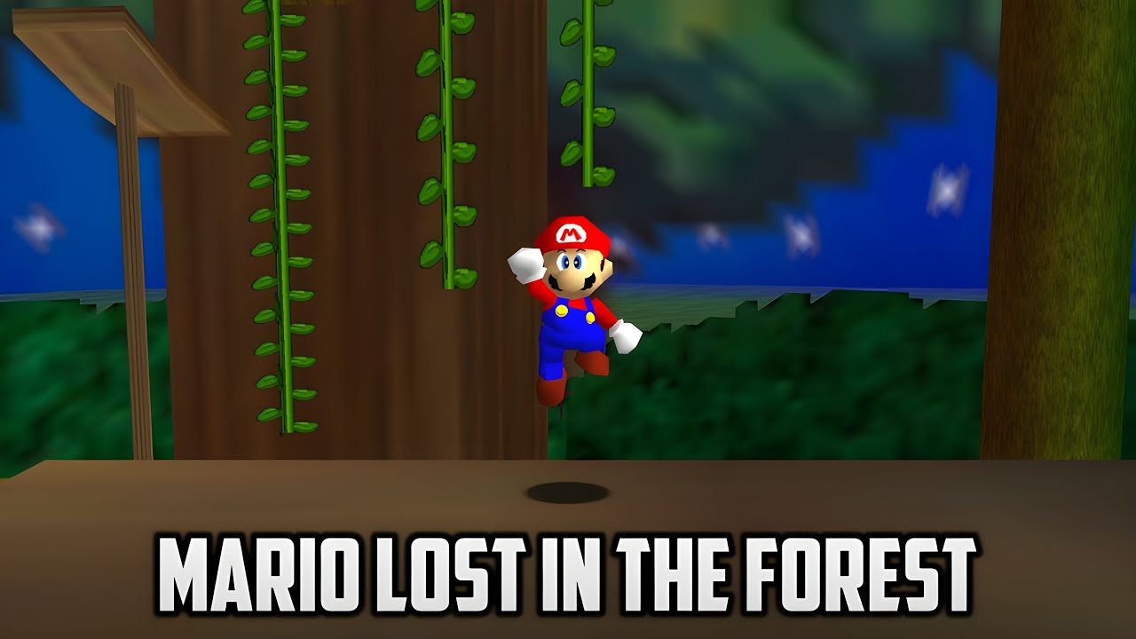 ⭐ Super Mario 64 - Mario Lost in The Forest - YouTube