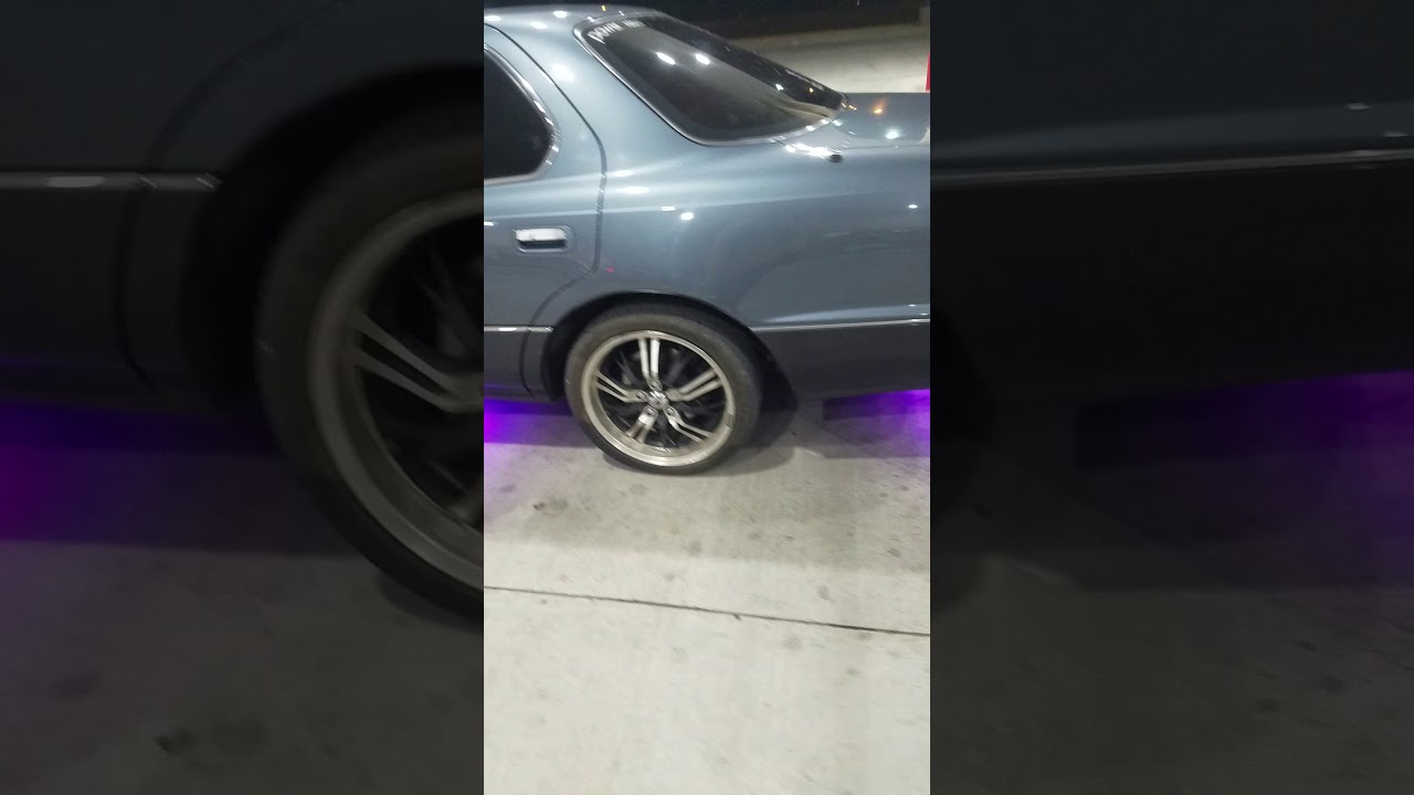 91lexus ls400 cammed v8 with trailer - YouTube