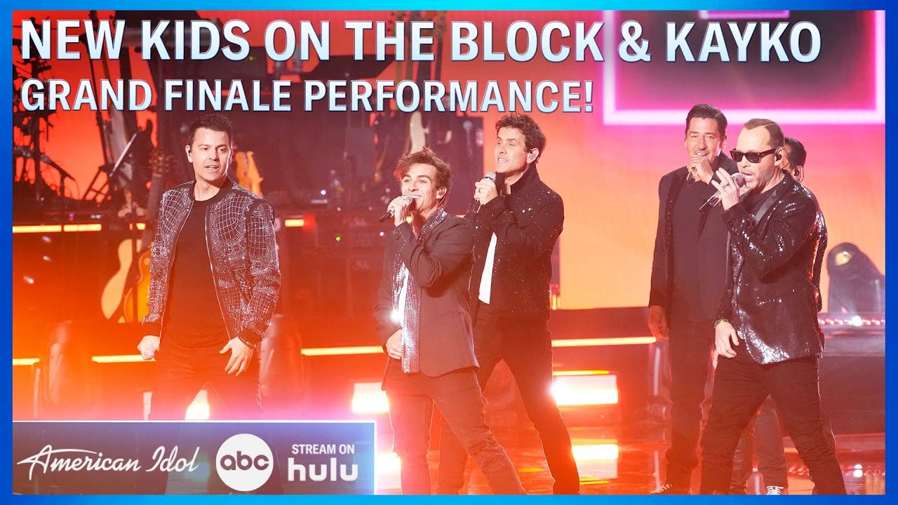 NKOTB + KAYKO have "The Right Stuff" On Stage At The Grand Finale ...