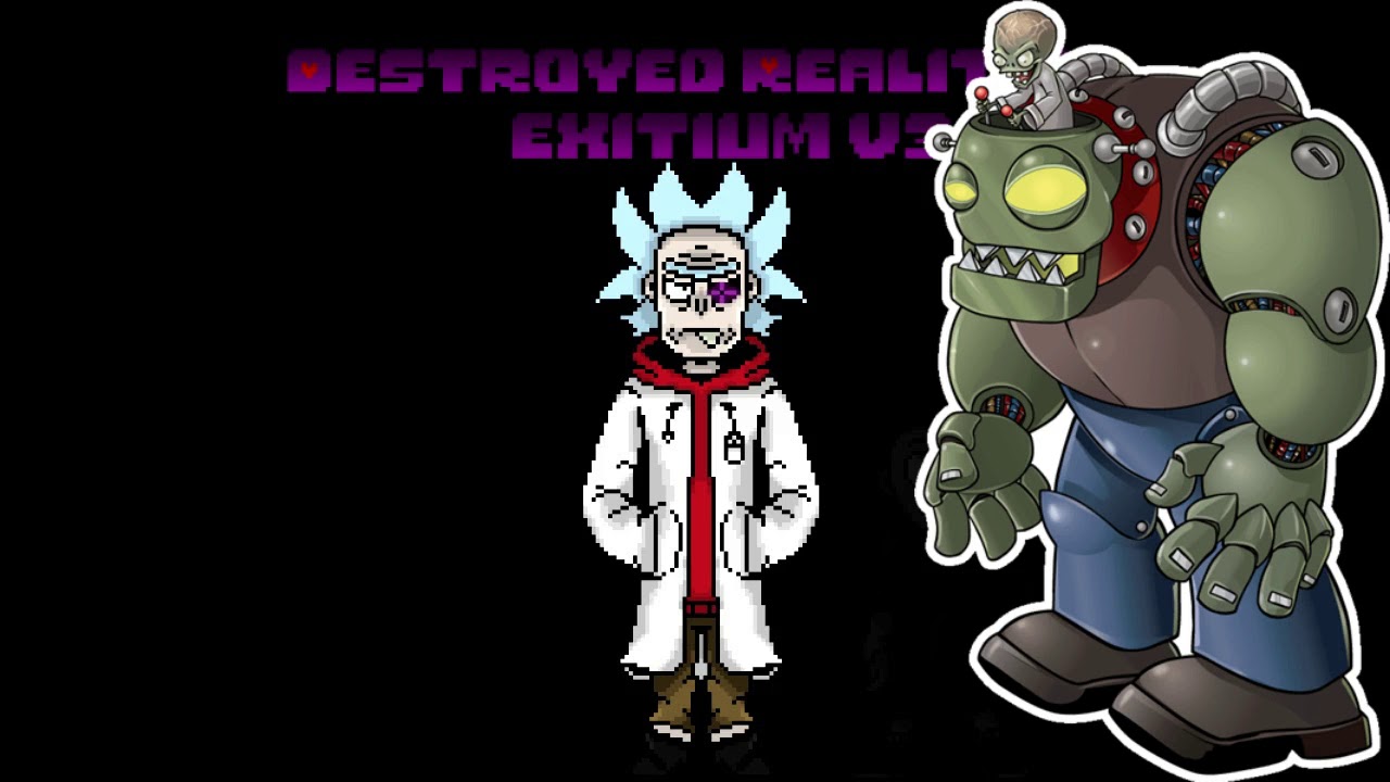 Plants Vs. Zombies/Destroyed Realities (Undertale AU) Mix: EXITIUM ...
