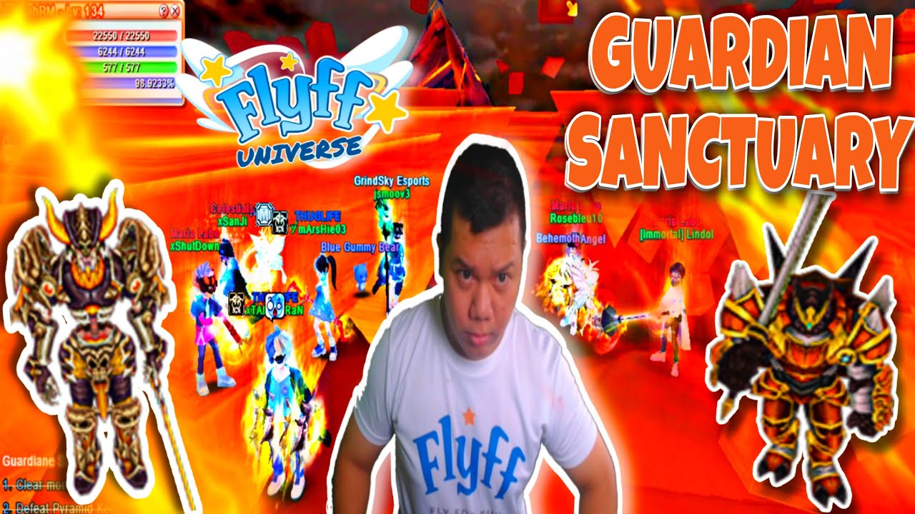FLYFF UNIVERSE THE GUARDIAN SANCTUARY - YouTube