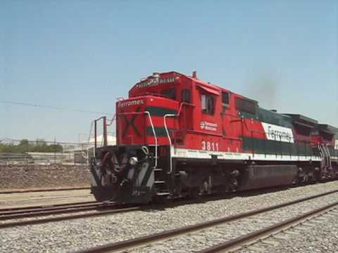 Ferromex 3811 y 3806 en Las Juntas, Jalisco. - YouTube
