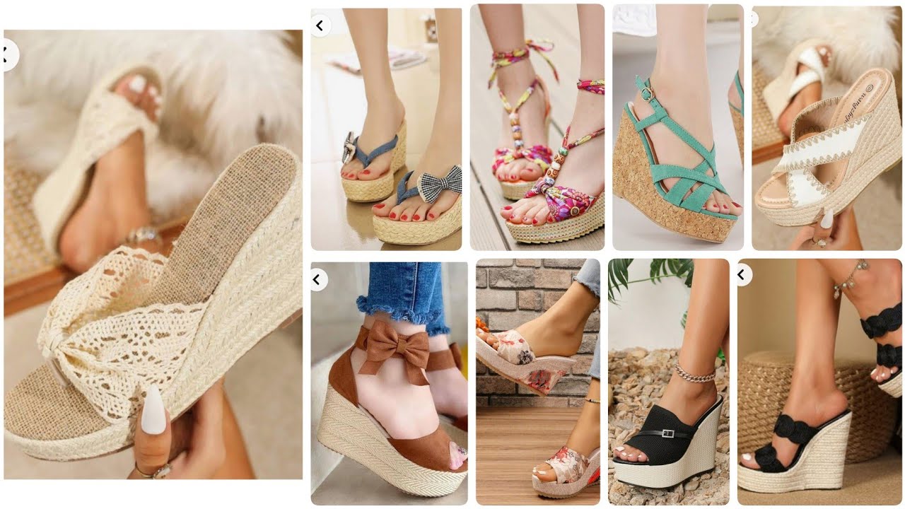 Unique Wedges Collection 🍀 FaShiOn/Wedges Heels @SparklyTrEnD369 - YouTube