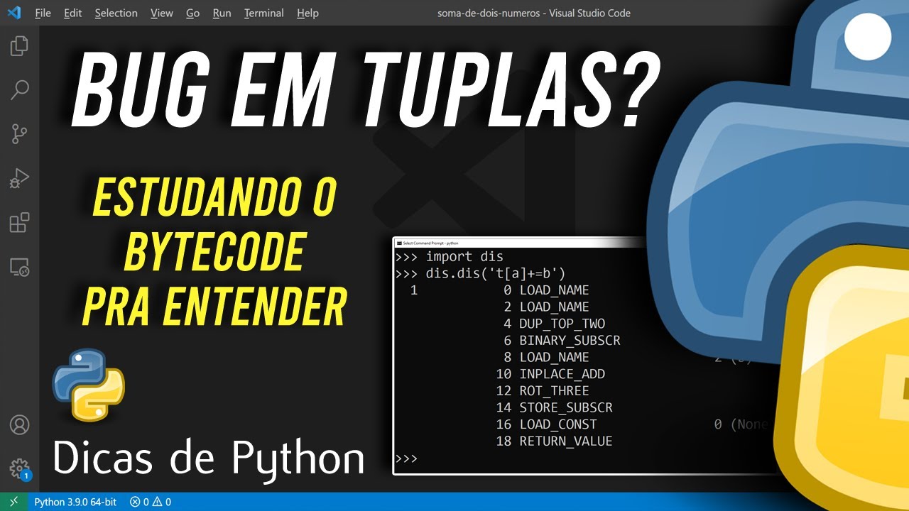 Tentei Alterar uma Tupla em Python. E CONSEGUI!!! Fazendo um ...