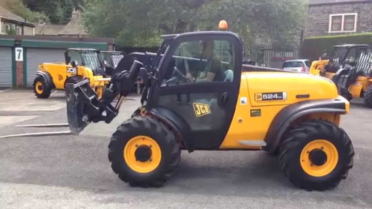 JCB Telehandler 524-50 2007 - YouTube