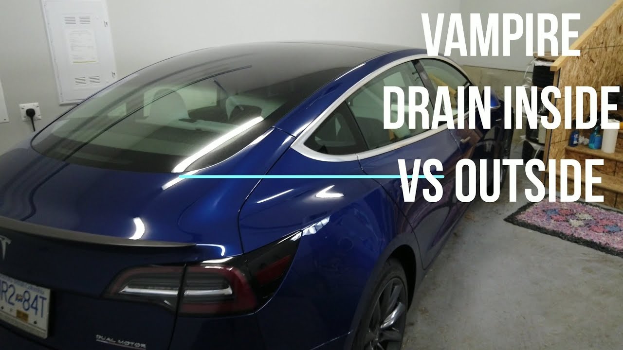 Model 3 Performance Vampire Drain Test - YouTube