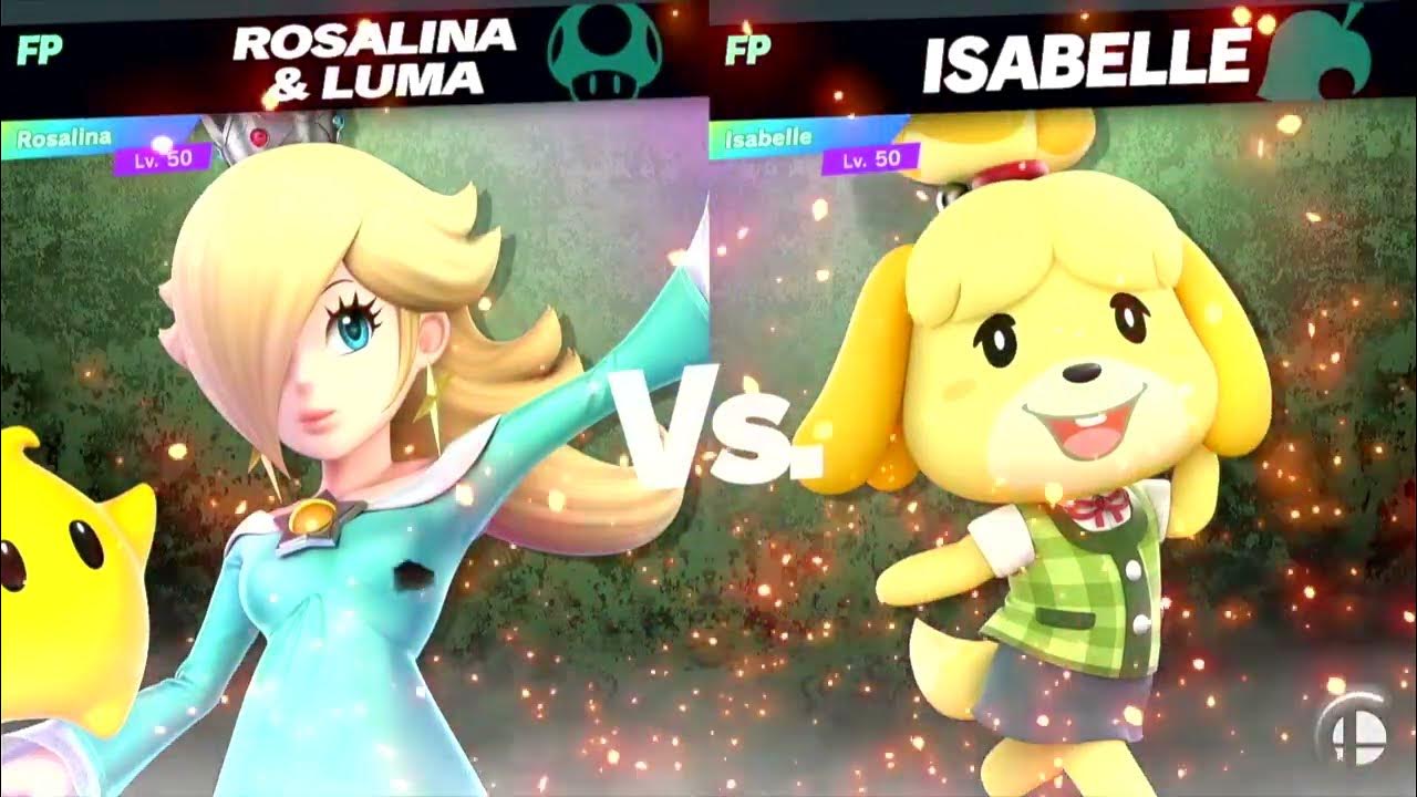Super Smash Bros Ultimate Amiibo Fights – Rosalina vs the World #73 Rosalina vs Isabelle - YouTube