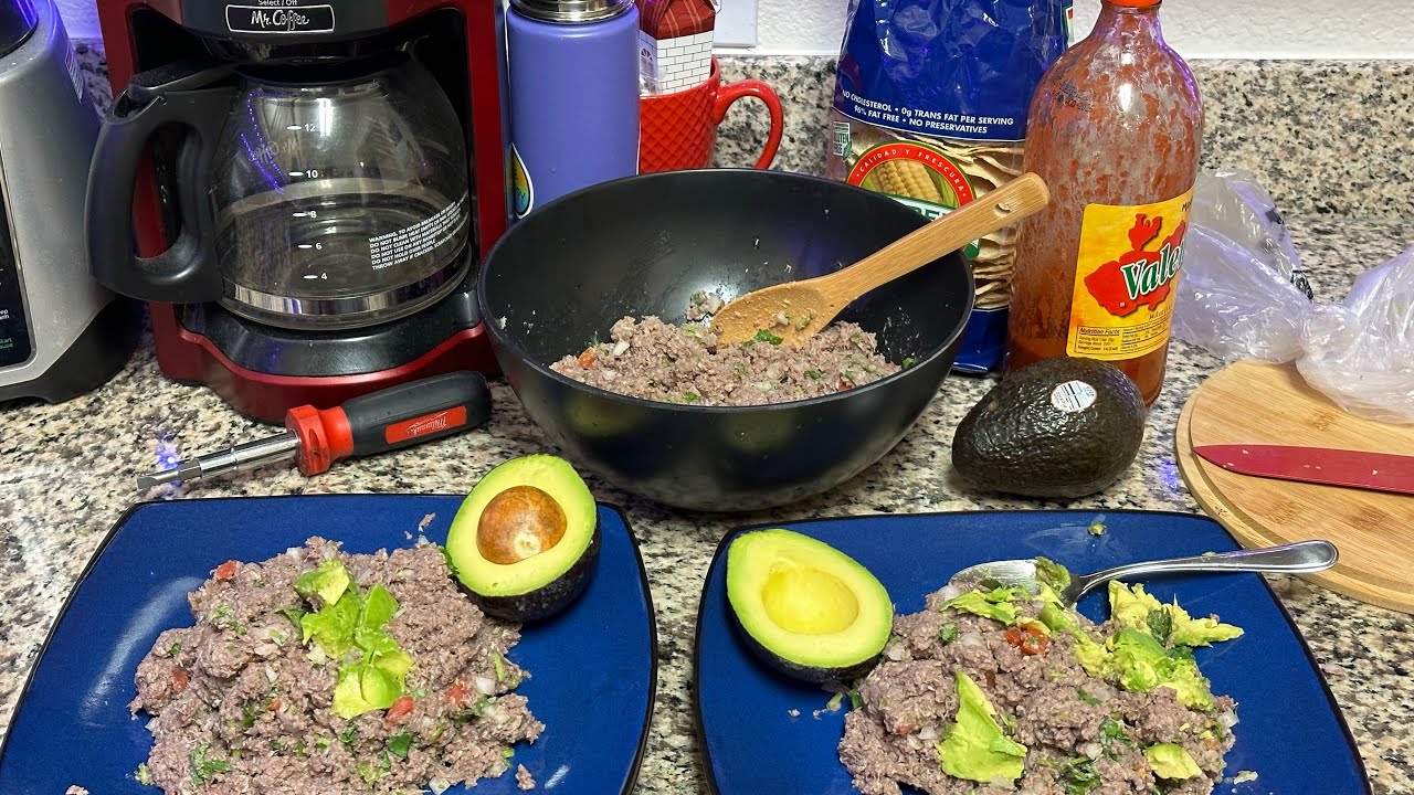 Making Carne De Apache (Ceviche de Res) - YouTube