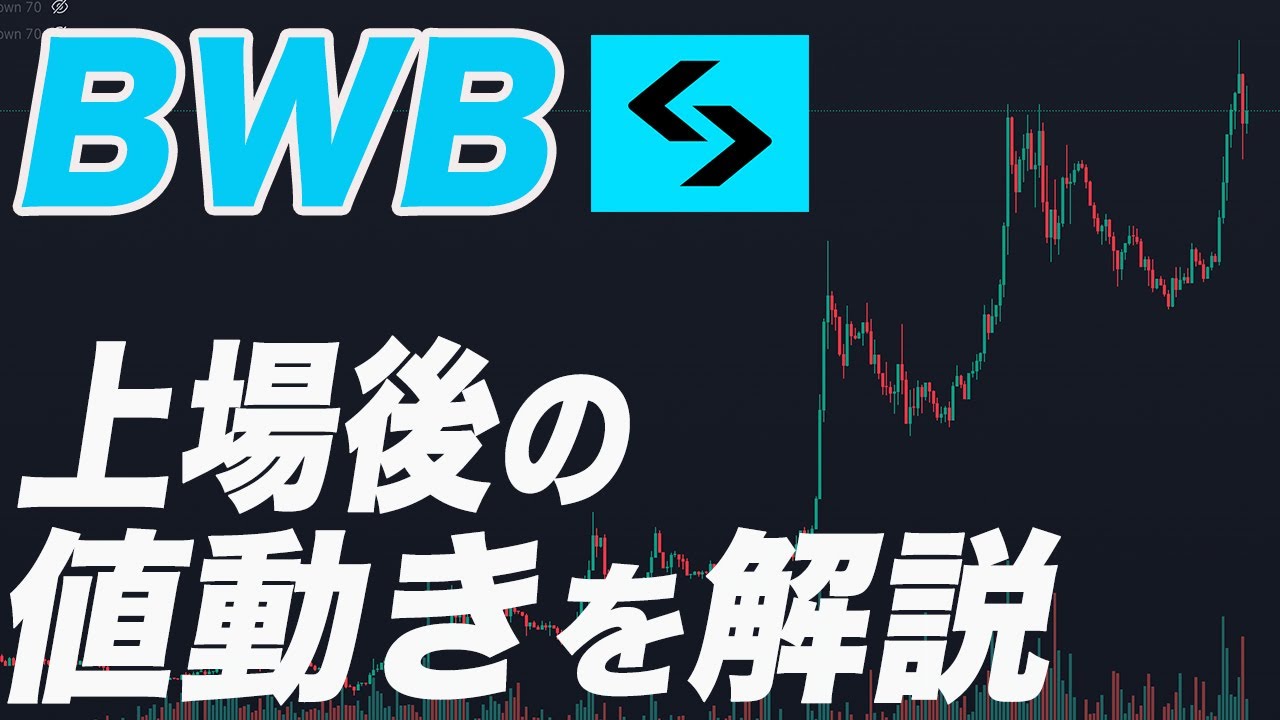 上場後はどう動く?【BWB】の将来性を徹底解説します。『仮想通貨』 - YouTube
