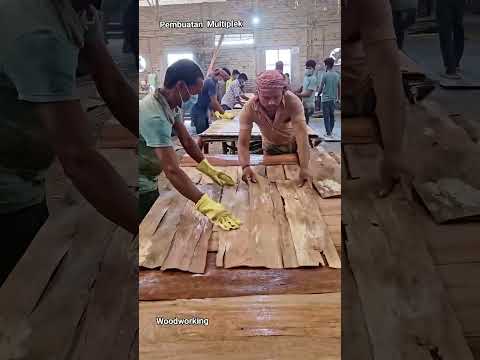 proses pembuatan multiplek - YouTube