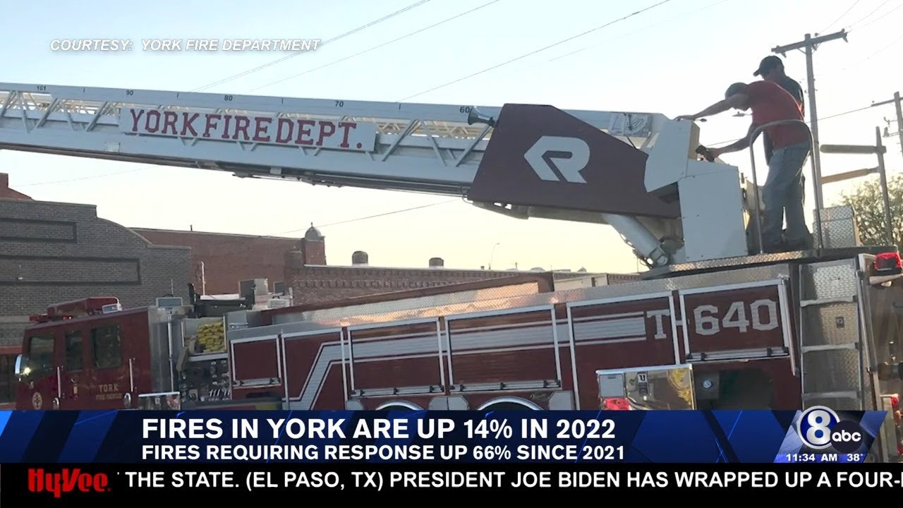 Fires in York are on the rise, according to York Fire Dept. - YouTube