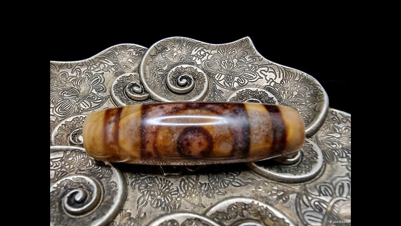 Batu Akik DZI Soil Seep Langit Bumi Balance Stone Blessed Tua Tibet ...