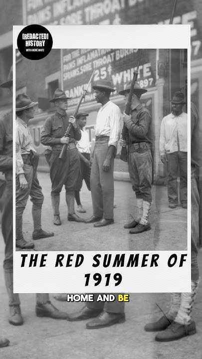 The Red Summer of 1919 #blackhistory #americanhistory #history # ...