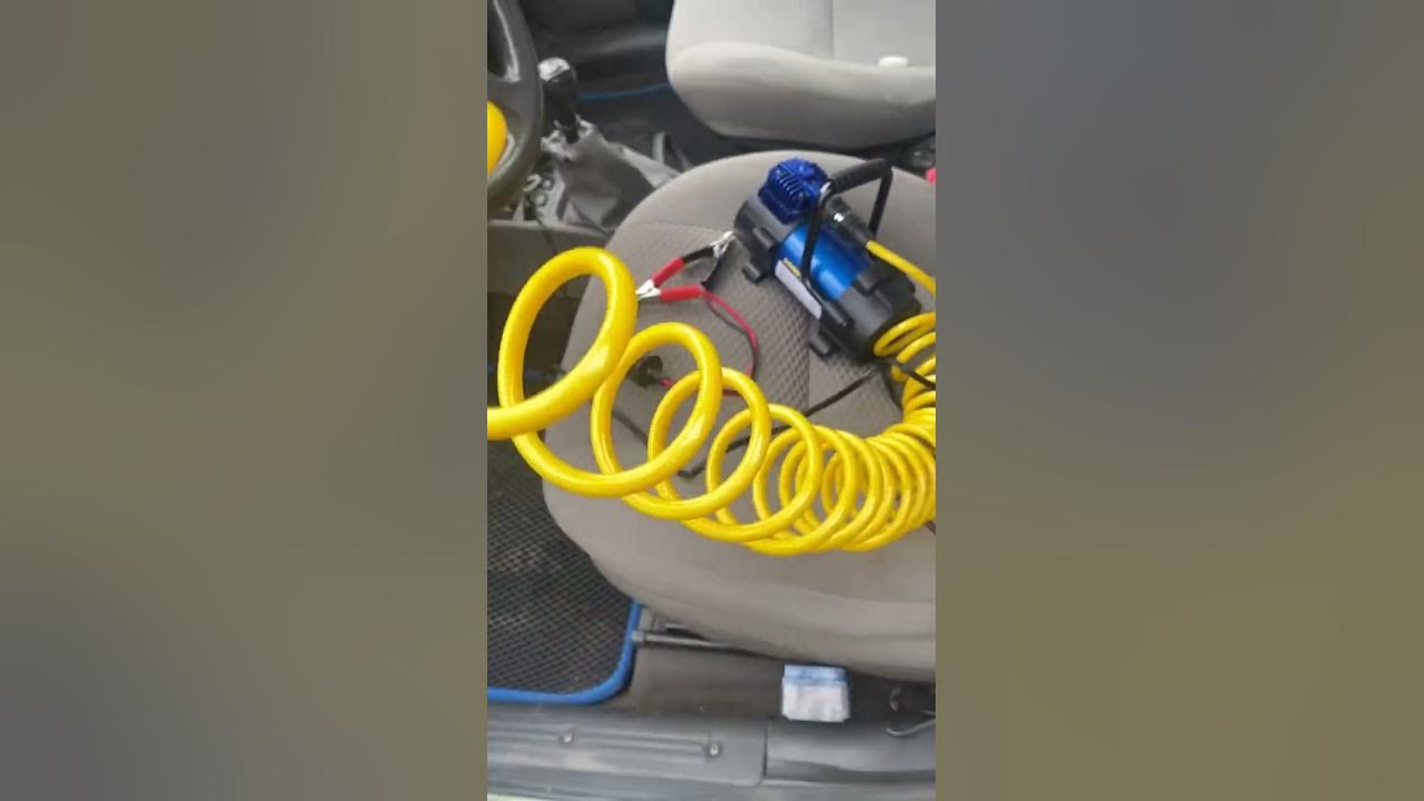 Обзор Автомобильного компрессора Goodyear GY-40L - YouTube