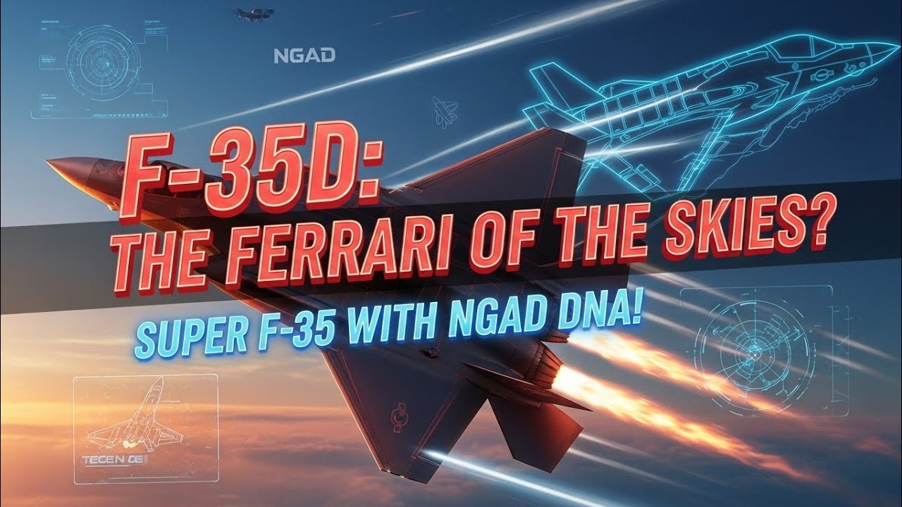 F-35D: The Ferrari of the Skies? Unveiling the Super F-35 with NGAD DNA ...