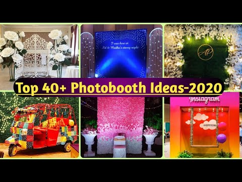 30+ Photobooth Ideas 2020|Selfie Booth|Best Photobooth Designs|Geet ...