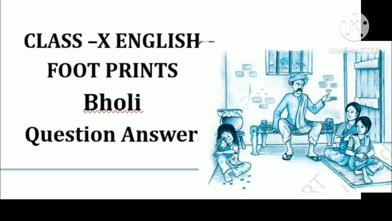 Bholi Class 10 English Question Answers YouTube bholi-class-10-english-question-answers-youtube