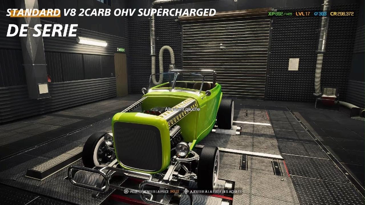 SMITH&PARKER ROADSTER 1980 V8 2CARB OHV SUPERCHARGED DE SERIE SUR BANC ...