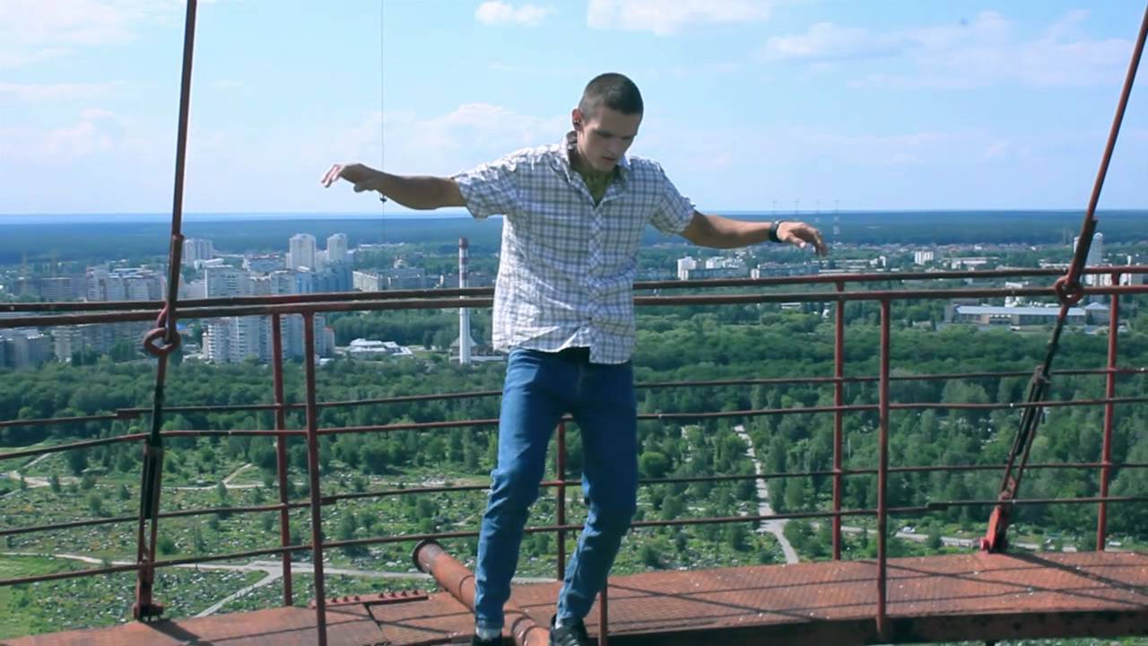 MustangWanted on a 260 meters high tower - YouTube