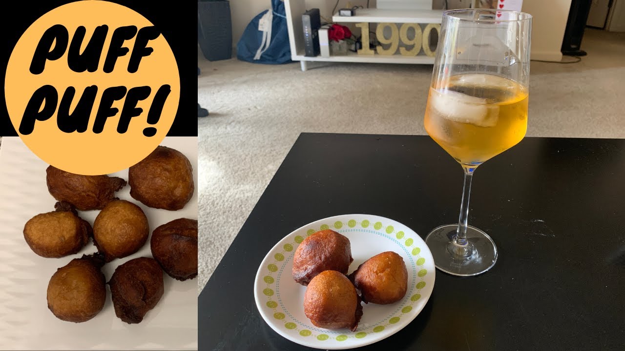 MAKE NIGERIAN PUFF PUFF WITH ME VLOG || SMALL CHOPS - YouTube