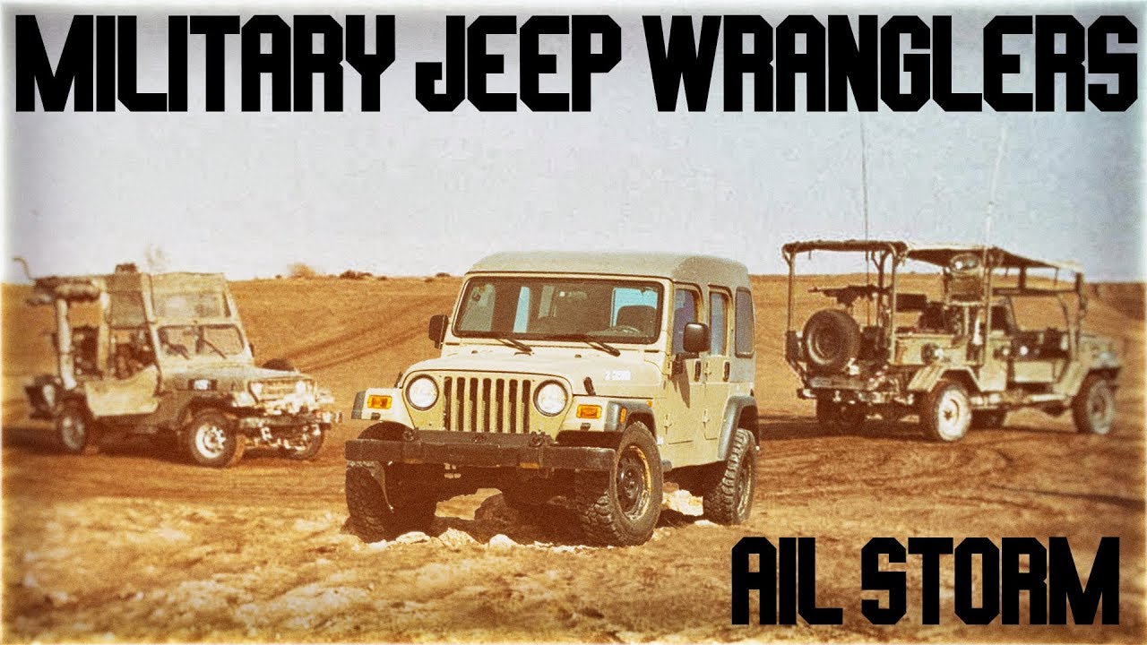 Military Jeep Wranglers | AIL Storm - YouTube