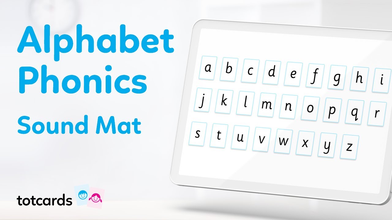 Learn the Alphabet - ABC Sound Mat for Kids - Learn ABC Phonics ...