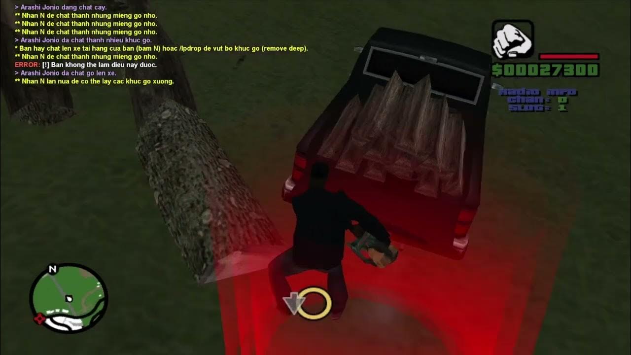 [samp/openmp] Lumberjack Job - GTA:Soutland - YouTube