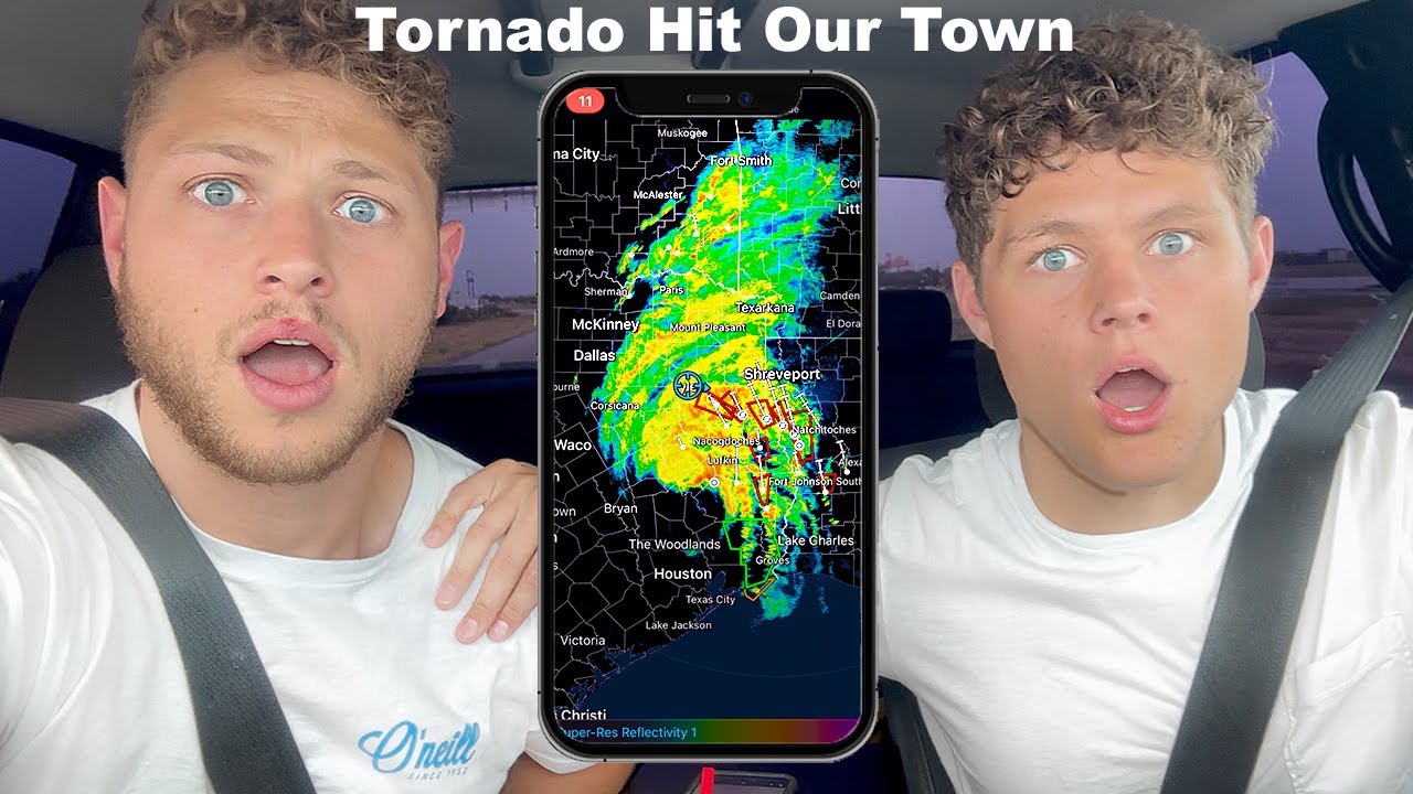 Chasing Tornadoes Inside a Hurricane (Hit our home) - YouTube