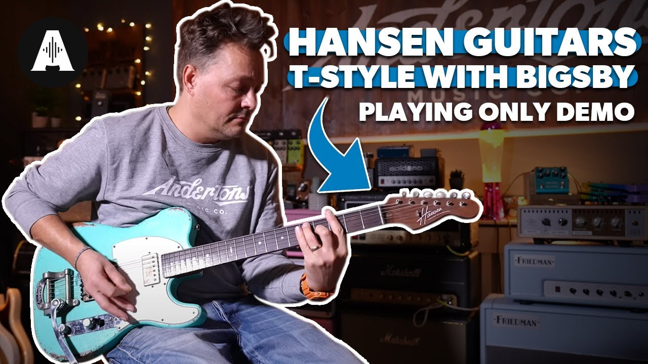 Hansen Guitars T-Style With Bigsby - Guitar Loops With Danish Pete ...