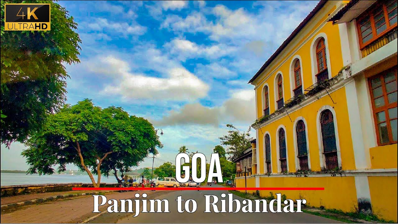 4K Drive from Panjim to Ribandar along River Mandovi | Goa - YouTube