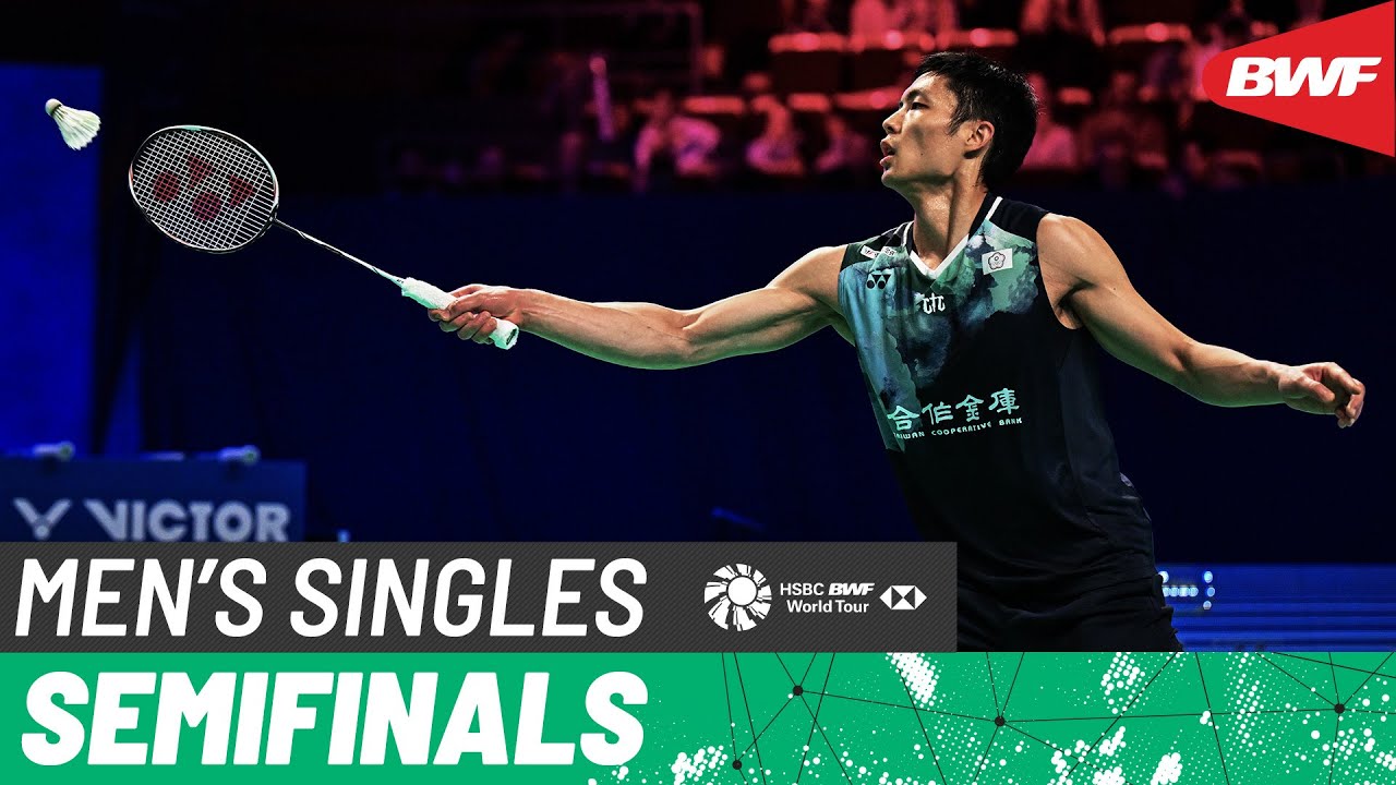 HYLO Open 2023 | Chou Tien Chen (TPE) [1] vs. Alex Lanier (FRA) | SF ...