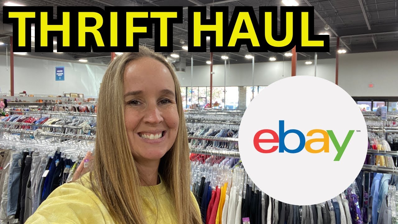 THRIFT HAUL! What YOU should be buying at the thrift store to make ...