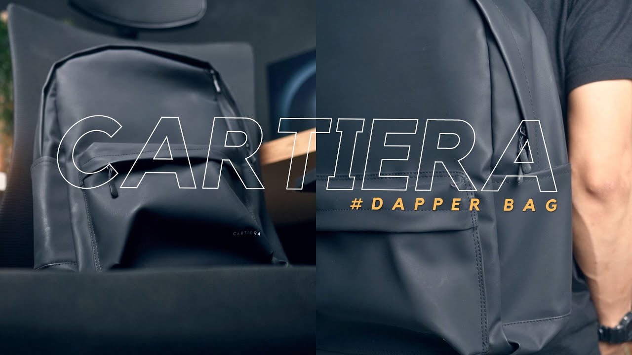 Backpack Premium Dari Brand Lokal Indonesia ! | Cartiera Dapper Bag - YouTube