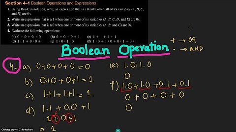 Problems Solution of Chapter 4: Boolean Algebra and Logic ...