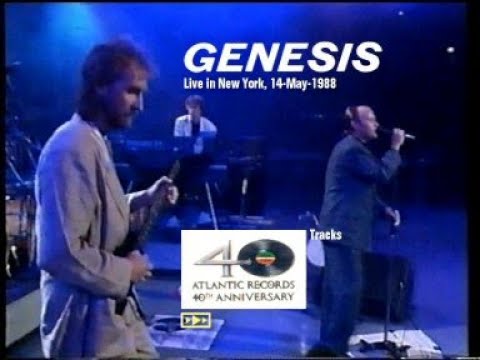 GENESIS live Medley Atlantic Records 40th Anniversary Concert 1988 ...