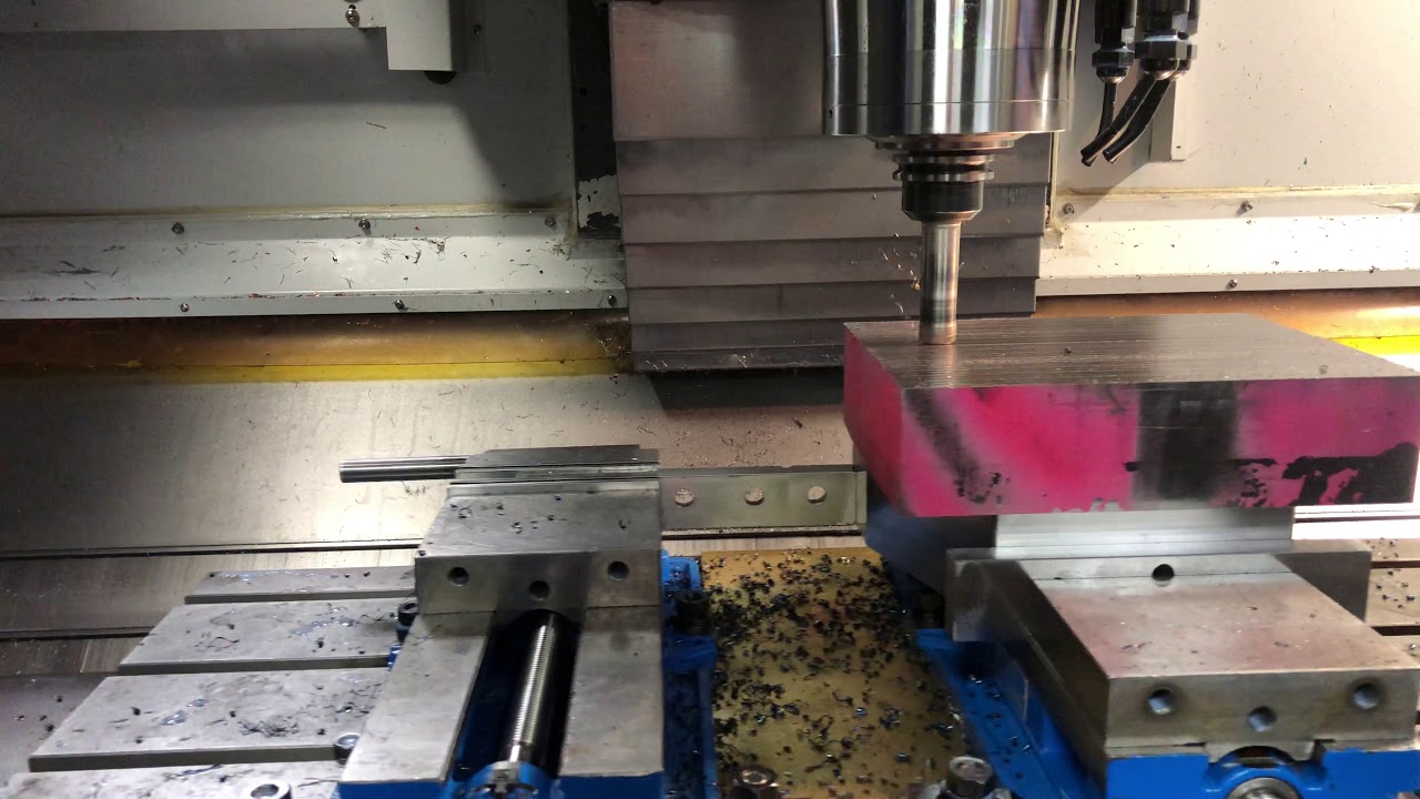 High speed face milling - YouTube