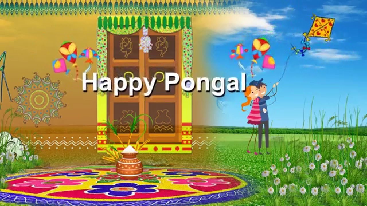 Happy Pongal & Best HD Sankranthi Animated Video Downloads - YouTube